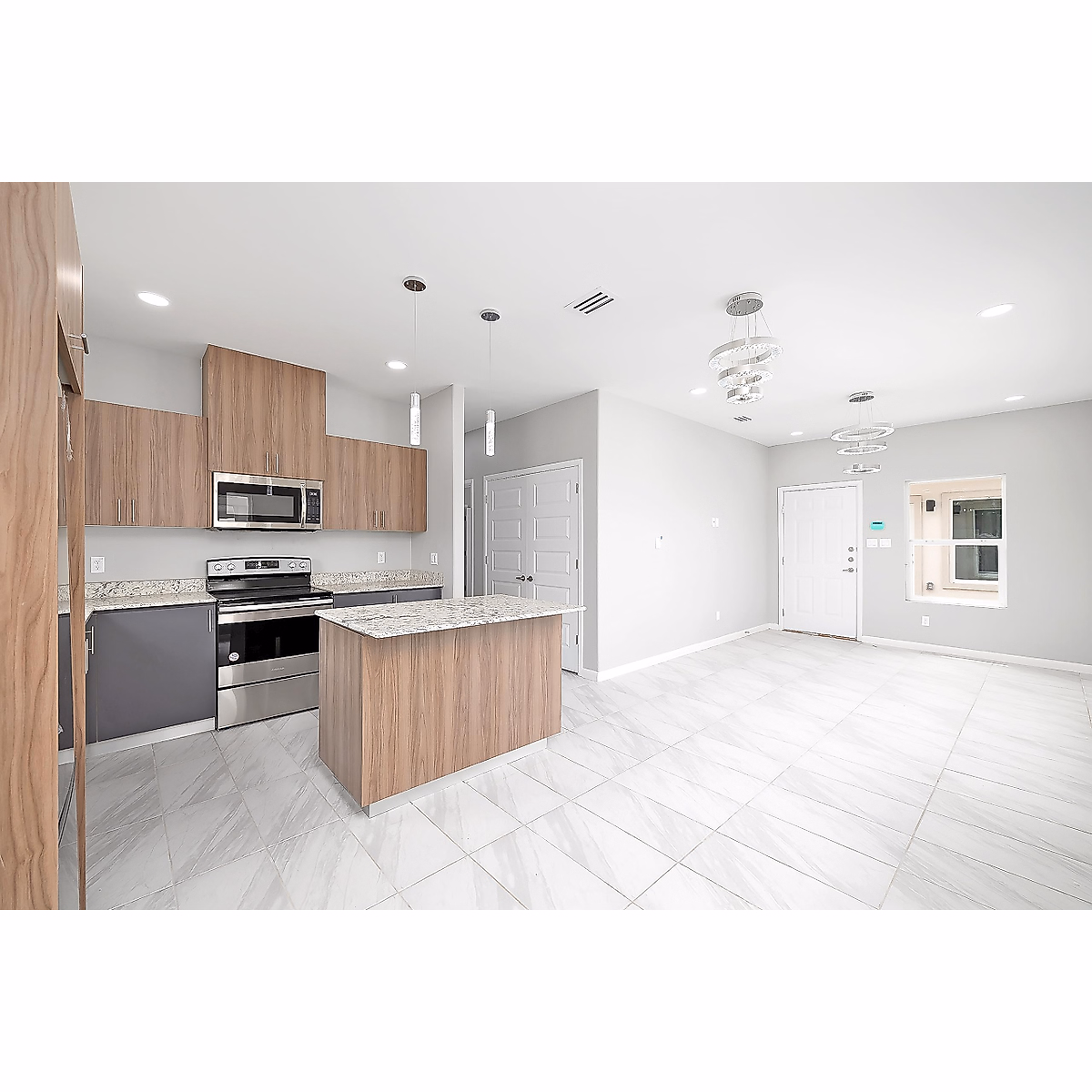 BUILDMART - 14x8 Modern AC Vent Cover - Decorative White Air Vent - Standard Linear Slot Diffuser - Register Grille for Ceiling, Walls & Floors - Texas Buildmart