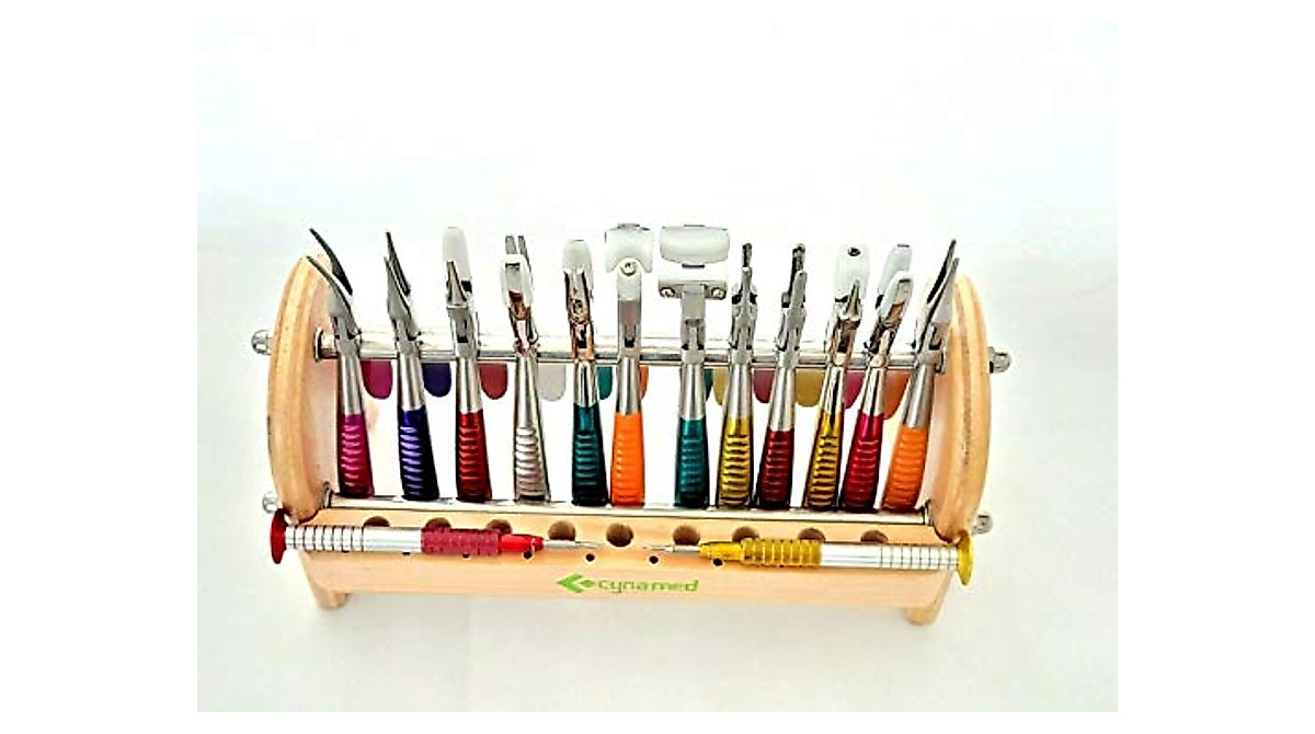 ArtLab Premium German Optical Plier Eyeglass Repair Tool Kit -14 Each ...