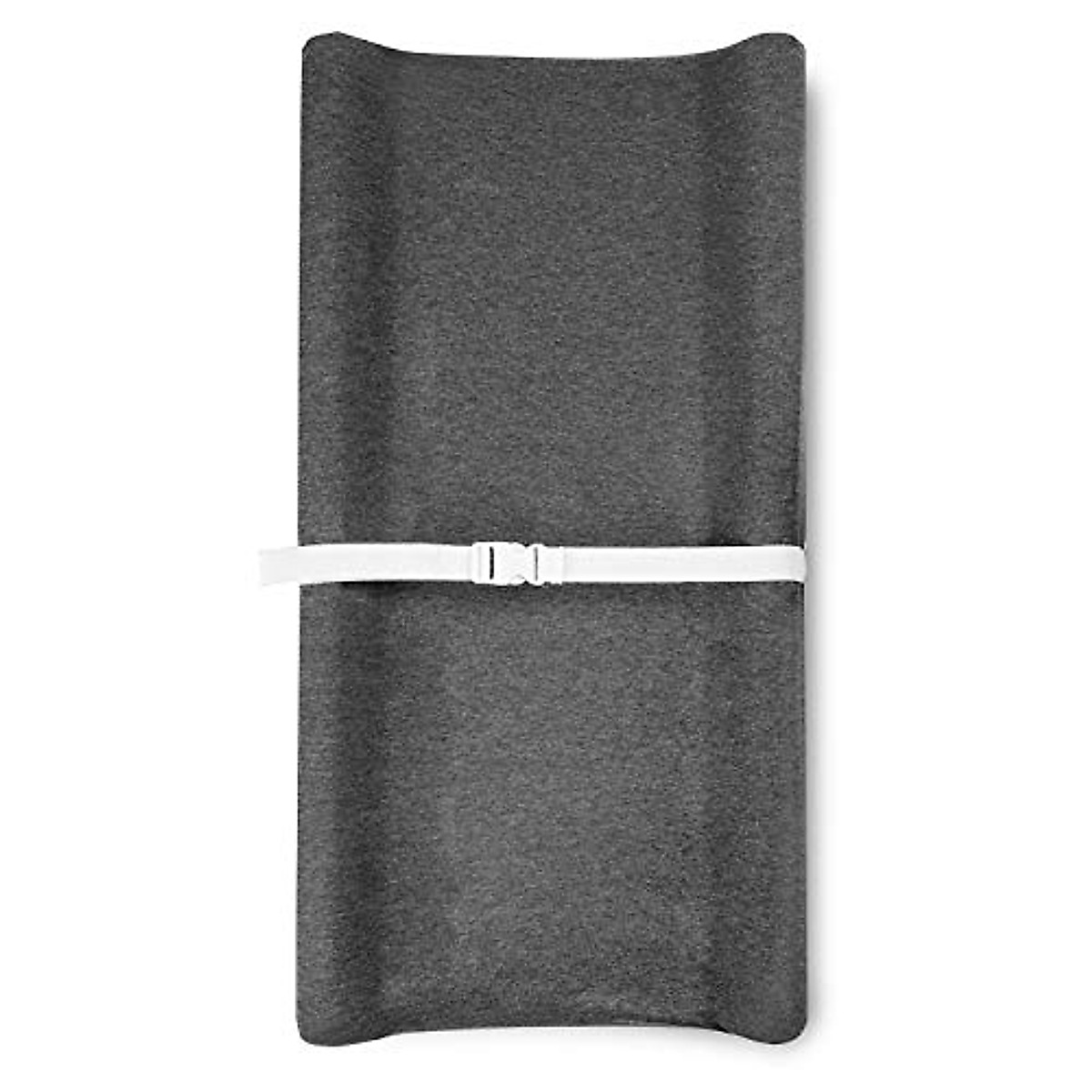 Changing Pad Cover – Baby Changing Pad Covers 4 Pack – Boy or Girl Changing Pad Cover – Pure Cotton Machine Washable Solid Grey and White Changing Table Cover – Diaper Changing Sheets