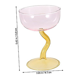 Didiseaon Mini Dessert Bowls tall ice cream cup mini wine glasses mini dessert plates mini dessert cups small trifle dessert bowl cups white wine glass ice cream dessert bowl