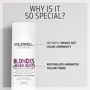 Goldwell Dualsenses Blondes & Highlights Anti-Yellow Shampoo 300mL