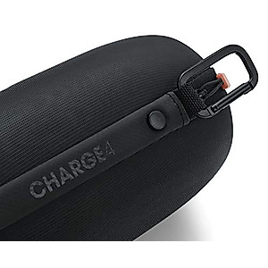 JBL Lifestyle Carry Case for Charge 4 Bluetooth Portable Speaker; Rugged EVA Shell with Weather Resistant Zippered Seal and Carabiner Style Clip (JBL-CHARGE4-CASE)