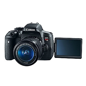 Canon EOS Rebel T6i Video Creator Kit with 18-55mm Lens, Rode VIDEOMIC GO and Sandisk 32GB SD Card Class 10 - Wi-Fi Enabled