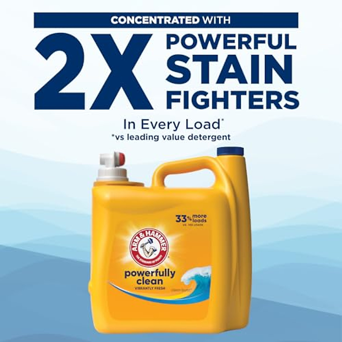 Arm & Hammer Liquid Laundry 140oz Clean Burst dual HE