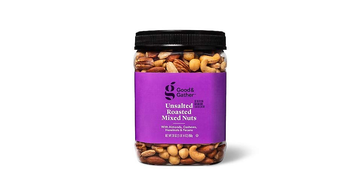 Good & Gather Unsalted Mixed Nuts 30oz - Healthy Snack & Baking
