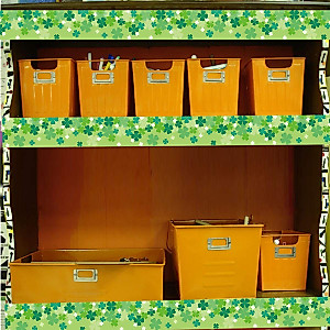 Shamrocks Bulletin Board Border St. Patrick Day Classroom Decoration 36ft