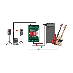 Radial JDI Stereo Premium Passive DI - DI Box