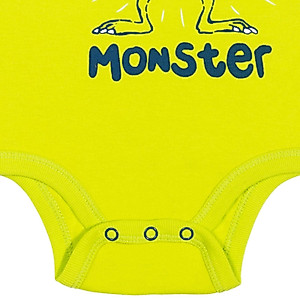 Disney Pixar Monsters Inc. Mike Infant Baby Boys 3 Piece Outfit Set: Bodysuit Pants Hat Blue/Green 12 Months