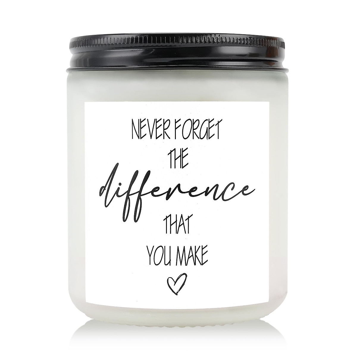 Thank You Gifts for Women, Appreciation Gifts for Teacher, Coworker, Boss, Nurse, Employee, Chaos Coordinator, Funny Farewell & Retirement Gift Ideas - Personalized Lavender Soy Wax Candle (7oz)