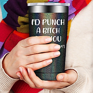 BIRGILT Best Friend Birthday Gifts for Women - Funny Friendship Christmas Gifts for Female Friends, Coworker, Sister, Bestie - 20oz Tumbler Cup