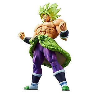 Banpresto 39034/10223 Dragon Ball Super Movie Choukokubuyuuden - Super Saiyan Broly Full Power Figure, Multicolor