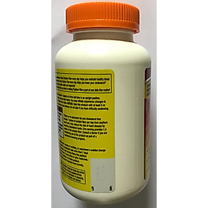 Fiber Capsules Kirkland Therapy for Regularity/Fiber Supplement, 360 capsules - Compare to the Active Ingredient in Metamucil Capsules