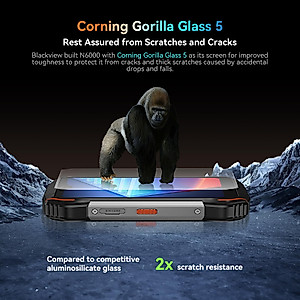 Blackview 4.3 inch Mini Mobile Phone, N6000 Rugged Phones Unlocked 2023, 16GB+256GB, Dual SIM 4G, Android 13 Cell Phone, 208g Weight, 48MP Camera, IP68 Waterproof Phones, 18W Fast Charge 3880mAh, NFC