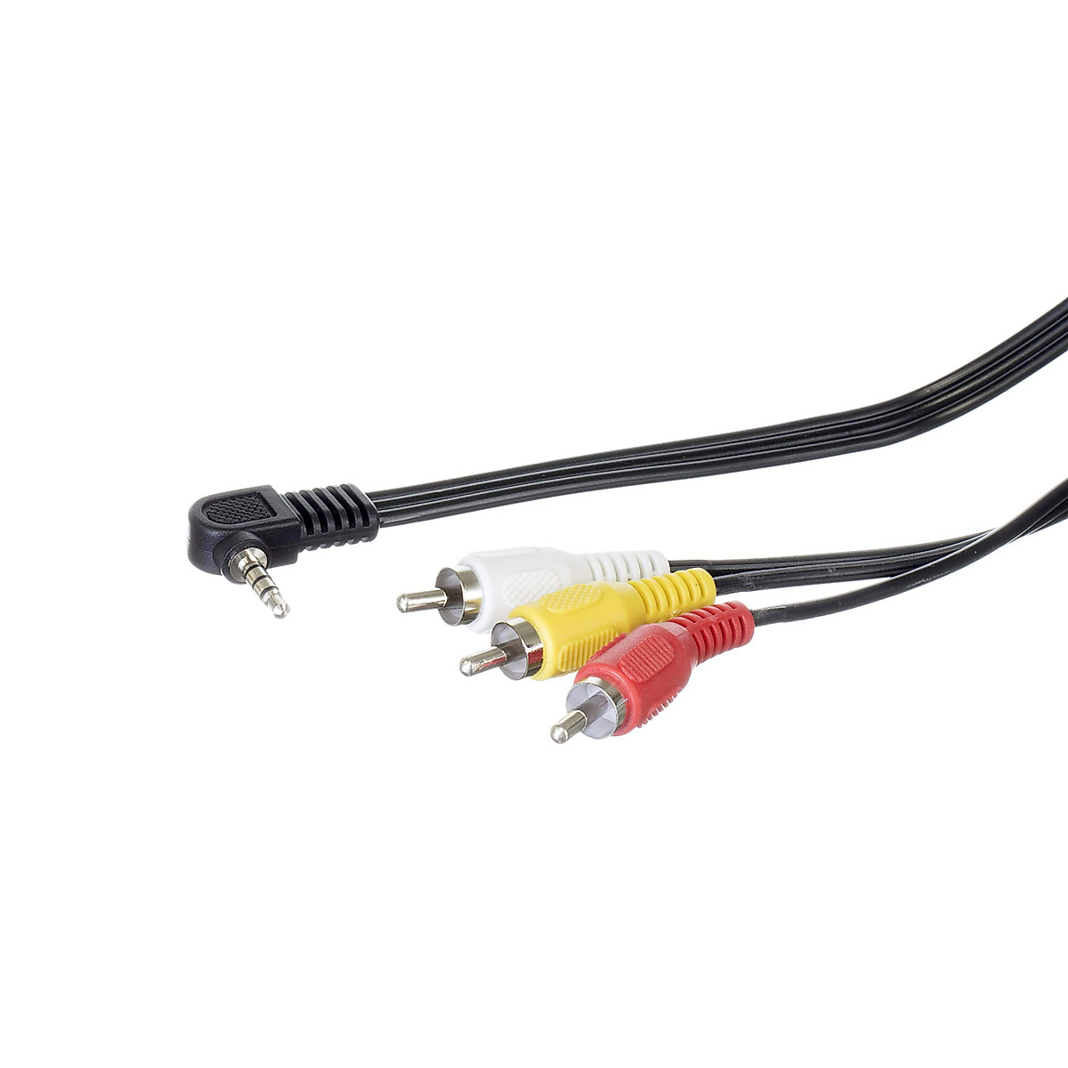 THE CIMPLE CO 3.5mm Male Jack to RCA Male Video and Audio Cable - Compatible with Roku and Tivo - NOT for Cameras - Composite Video Cable Connector (Red White Yellow) - 6 Feet