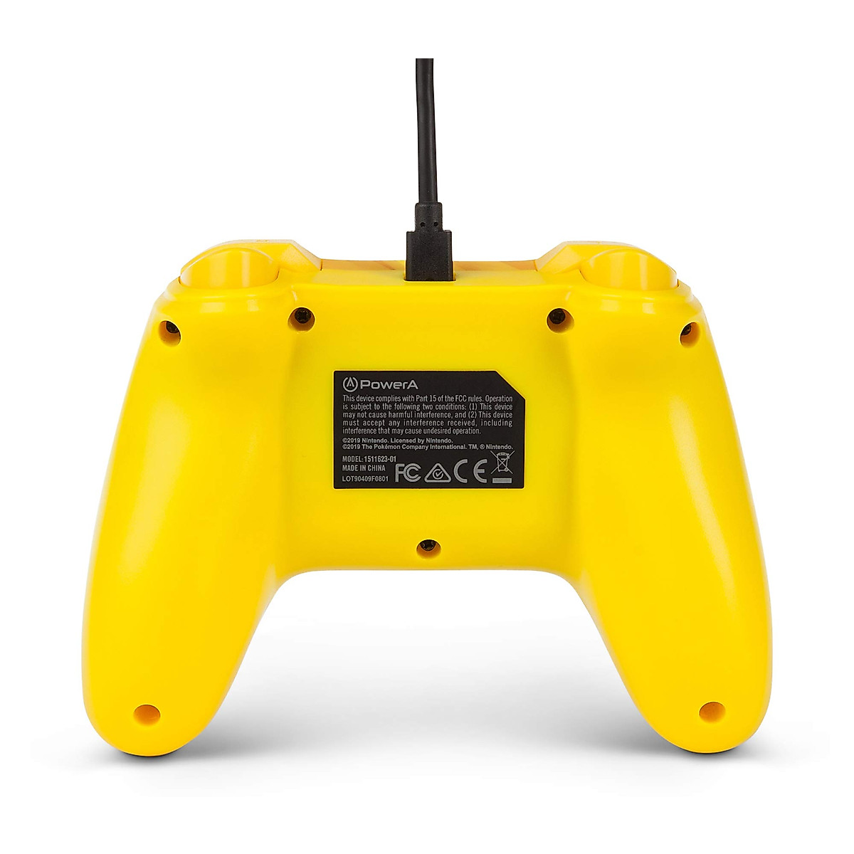 PowerA Wired Controller for Nintendo Switch - Pokémon: Pikachu Static, Gamepad, Game controller, Wired controller, Officially licensed
