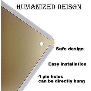 Krouterebs Funny Tin Sign Scouting Knowledge Poster for New Boy Scout Vintage Cute Metal Sign Gift Bedroom Retro Novelty Cafe Store 12x8 Inch