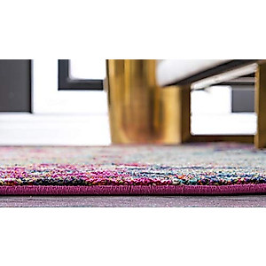 Rugs.com El Paso Collection Rug – 9'x12' Multi Medium Rug Perfect for Living Rooms,Large Dining Rooms,Open Floorplans,Multicolor