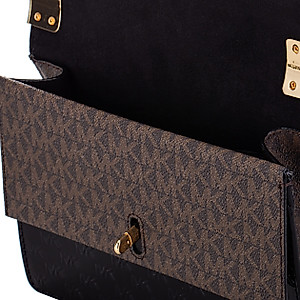 Greenwich Extra-Small Logo Embossed Patent Leather Crossbody Bag