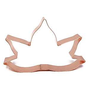 Lotus Flower Copper Cookie Cutter