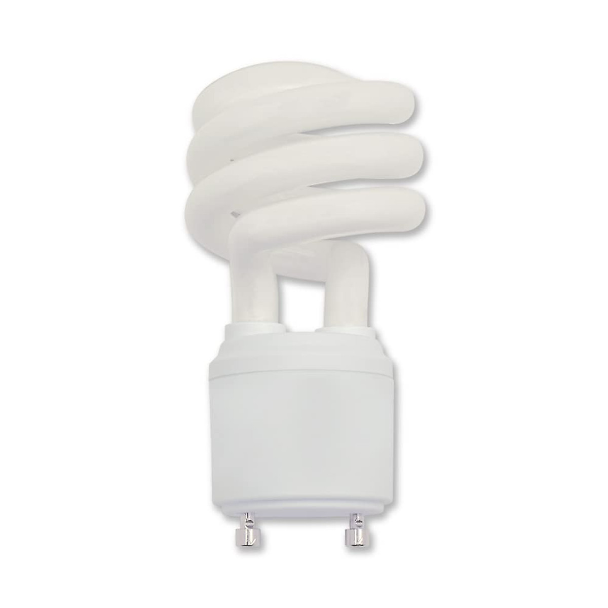 lumenivo CFL GU24 13 Watt 120V Bulb Replacement for Feit BPESL13T/GU24/2, BPESL13T/GU24 Soft White - Spiral Mini Twist CFL - for Ceiling Fans, Chandeliers, Table Lamps, Wall Sconces - 2 Pack