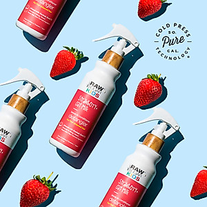 RAW SUGAR Kids' Detangler | Strawberry + Oat Milk | 6 fl oz