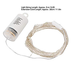 Decorative Lamp, Light Fixture Fairy String Lights, 8 Modes Waterproof for Garden Home