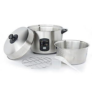 10 Cups Stainless Steel Cooker and Steamer