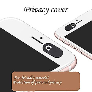 Mobile Phone Tablet Laptop Camera Cover Slide 6 Pack Anti-voyeurism can be reused to Protect The Privacy Security of Individuals and Families.