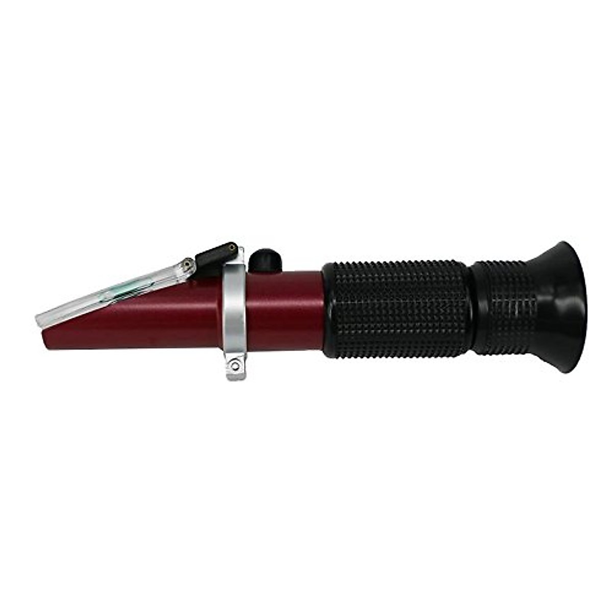 0 to 32% Brix Hand Held Refractometer（Teflon Coating）with Automatic Temperature Compensation, Rhino Handheld Refractometer with a Portable Holster