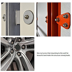 M12-1.75 Metric Acorn Cap Nuts Dome Head Nuts, 304 Stainless Steel 18-8, Plain Finish,Hex Acorn Cap,Nuts Decorative Nut Caps (12 Pcs)