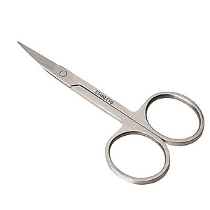 Stainless Steel Makeup Scissors Nose Hair Eyebrow Scissors Makeup Tool