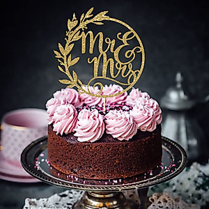 Mr and Mrs Cake Toppers，Rustic Wedding Cake Topper，Cake Toppers for Wedding