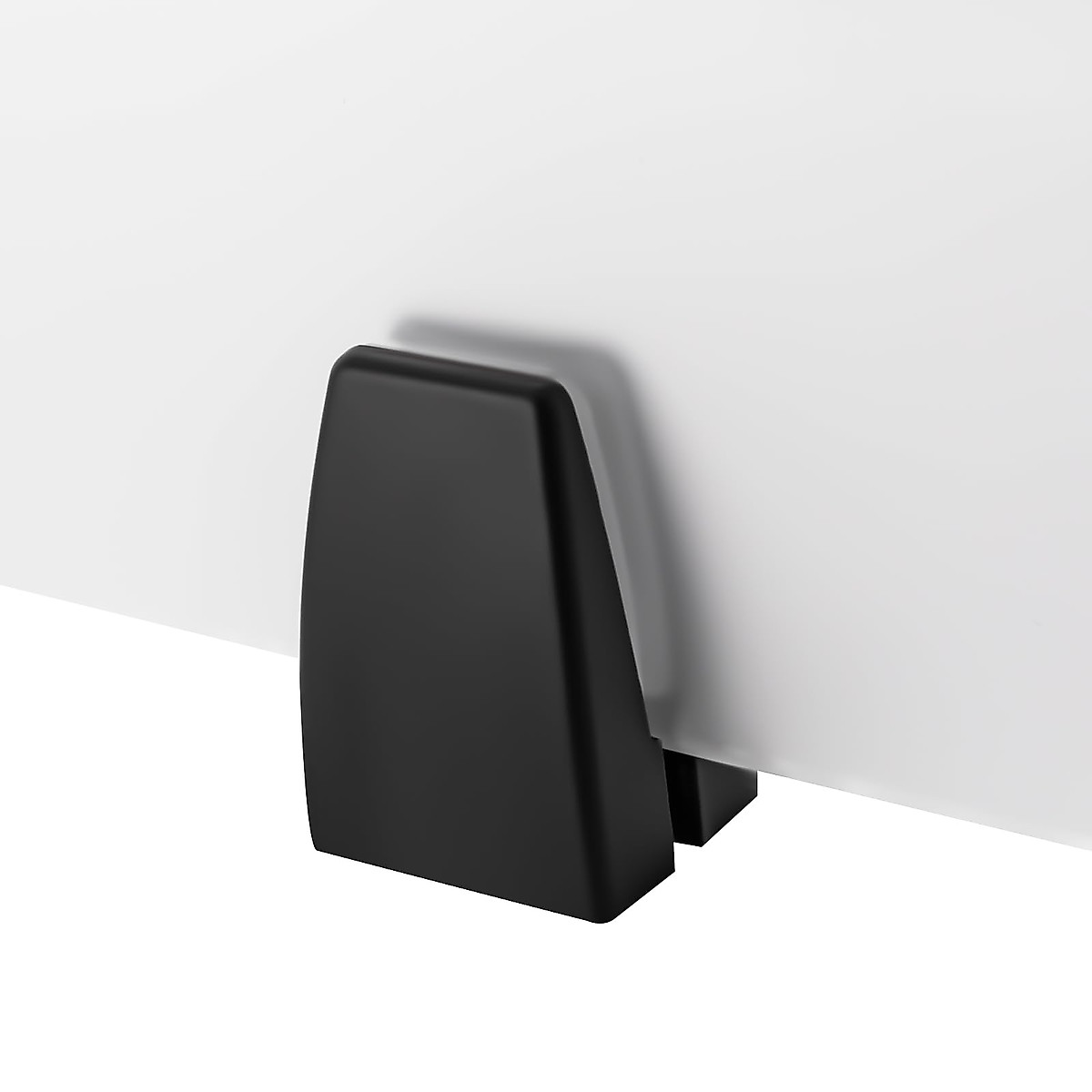 2 Pack Desk Privacy Panels,Modern Dual Frosted Plexiglass 24 x 18 inch Clamp-on Desk Privacy Panels,Acrylic Cubicle Desk Dividers,Office Partitions (24 in x 18 in)