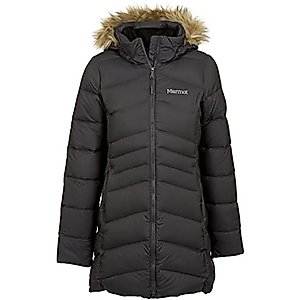 MARMOT Women's Montreal Mid-Thigh Length Down Puffer Coat, Dark Steel,Medium