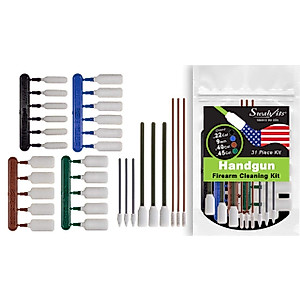 Swab-its® Made in The USA .22cal/.357cal/.40cal/.45cal Handgun Firearm Cleaning Kit: 87-9902