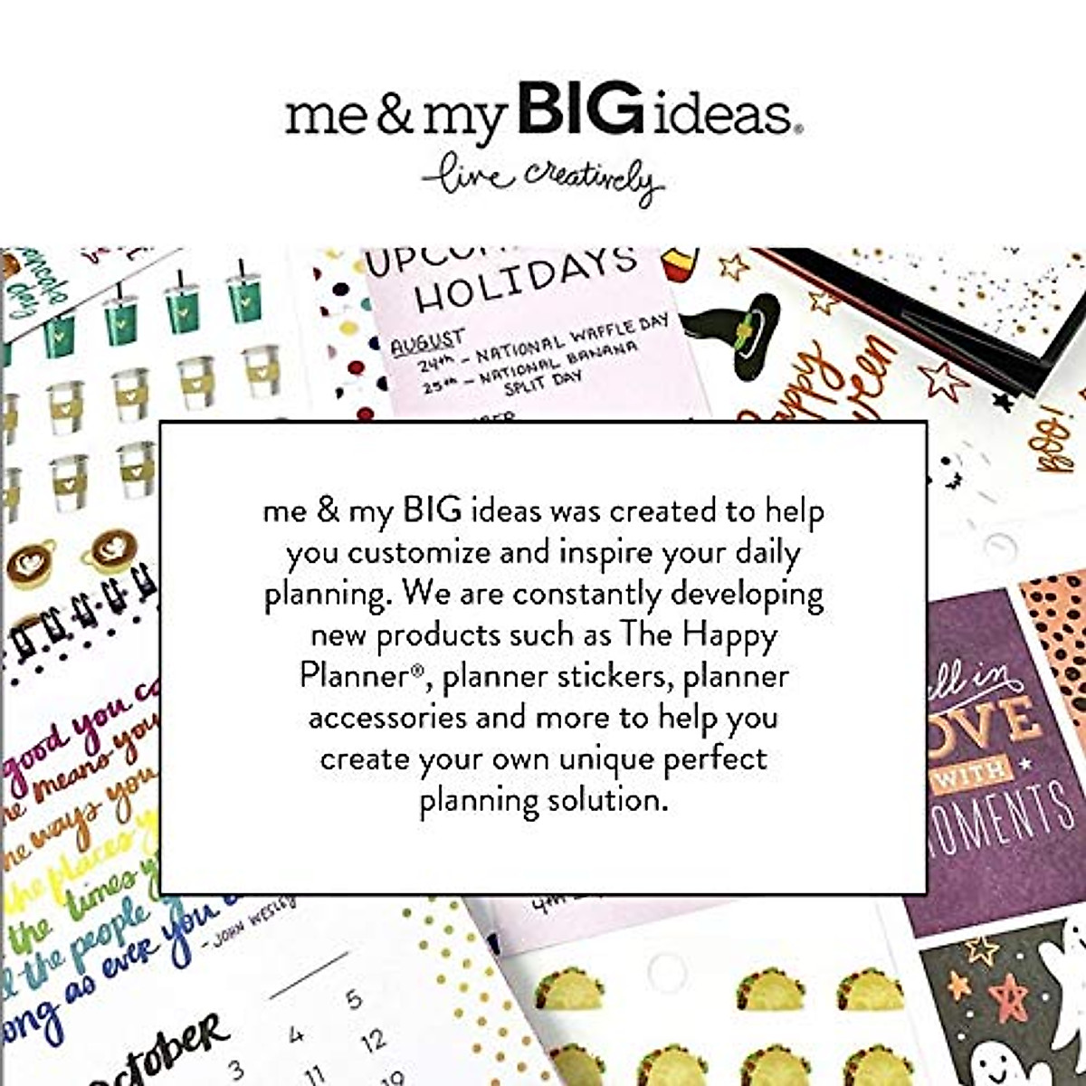 me & my BIG ideas mambiChips Chipboard Stickers - Scrapbooking Supplies - Tourist Theme - Black, White & Multi-Color - Great for Projects, Scrapbooks & Albums - 5 Sheets, 100 Stickers Total