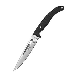 HOKC Avatar-M | 334-189404 | Pocket Knife, EDC Knife by Official Dealer - Designed by Russian Master Aleksander Biryukov - Liner Lock, G10 Handle, Innovative Opening Mechanism, Ball Bearing Pivot, Comfortable Pocket Clip, Long and Durable AUS8 Stainless S