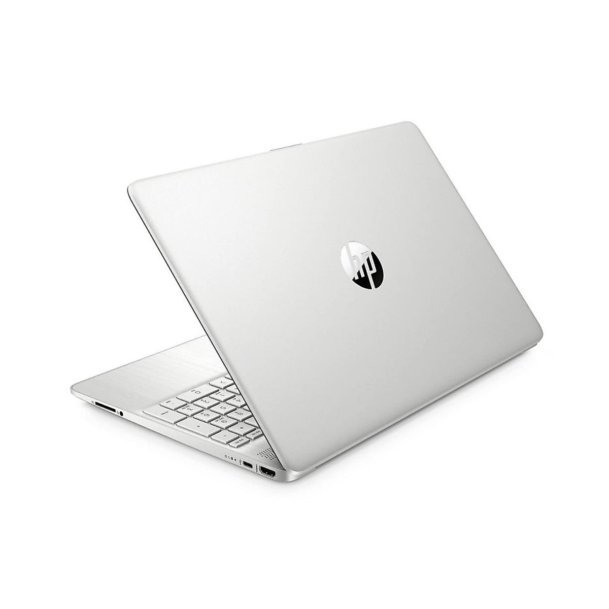 HP 15.6-inch FHD Non-Touch, 512GB SSD, 2.1GHz Ryzen 5 5500U 6 Core (8GB RAM, SD Card Reader, AMD Radeon Graphics, Windows 11 Home S) Silver, 15-ef2040tg
