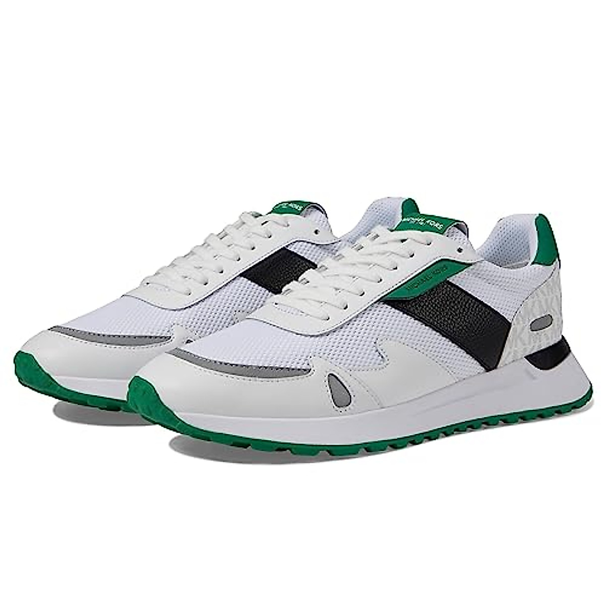 Michael Kors Miles Trainer 085-Optic White 7 M