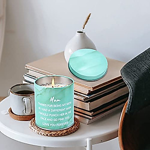 Mothers Day Gifts from daughter son husband,Birthday Gifts for mom,funny gifts for mom,mom Gifts,Scented Candles Gifts for Women,Portable Jar Aromatherapy gardenia Soy Candles for Bath Yoga Travel 8oz