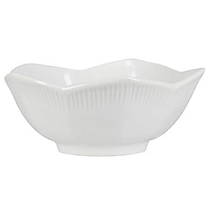 BIA Cordon Bleu Porcelain Lotus Bowls, One Size, White (900138S6SIOC)