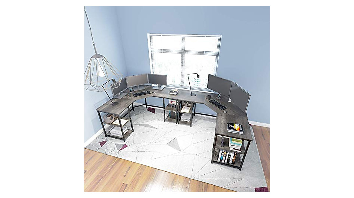 Elephance L-Shaped Computer Desk for Home Office