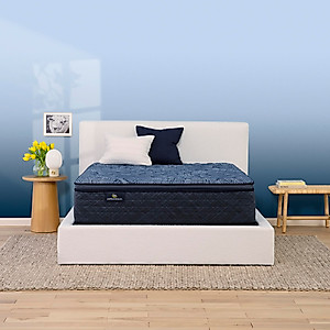 Serta Perfect Sleeper Ultimate 14.5" Twin Mattress - Firm Pillow Top, Cooling Gel Memory Foam, Pocket Innersprings for Motion Isolation, Edge Support, CertiPUR-US Certified - Oasis Sleep