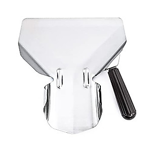 Mantouxixi Food Grand Stainless Steel French Fry Bagger Scoop, Chip Popcorn Bagger Ice Candy Snacks Desserts Scooper, Right Handle