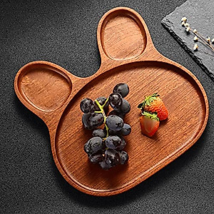 Serving Tray Wooden Tray Creative Serving Tray Serving Tray Tea Coffee Breakfast Tray Decorative Tray (Size : Brass)