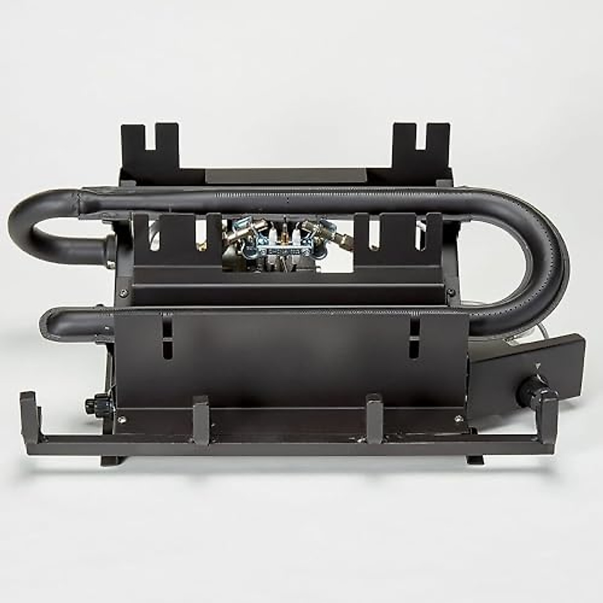 Duluth Forge DLS-18R-2 Dual Fuel Ventless Fireplace Logs Set with Remote Control, Use with Natural Gas or Liquid Propane, 30000 BTU, Heats up to 1000 Sq. Ft, Stacked Red Oak, 18 Inches