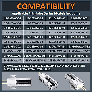EAGLEGGO 5303935066 oven igniter for Electrolux, Frigidaire Kenmore Tappan Oven Stove Cooktop fits Norton 501A WB2X9998 AP2150412 WB13K0021 PS470129 WB13T10001 41-205 Gas Range Oven Igniter