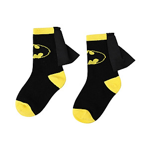 VVEADEY 4-6 Years Old Kids Socks - Cartoon Superhero Baby Boys and Girls Socks Funny Socks Unisex Toddler Boys Girls (4 Pairs)