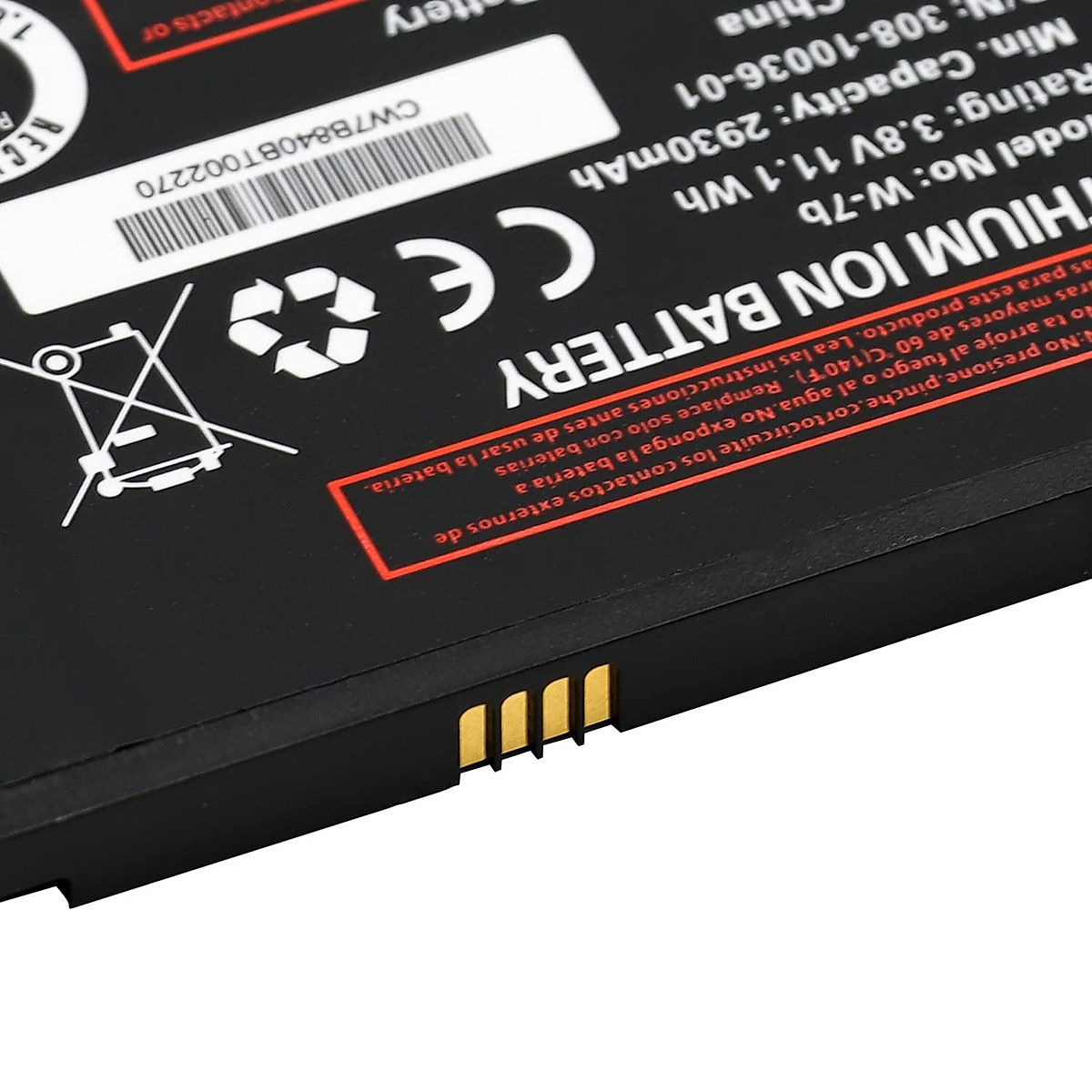 W-7B Battery 2024 Upgraded for Unite Express 2 Netgear Aircard 800s Optus 4G WiFi Modem AC800S Replacement Battery 2930mAh