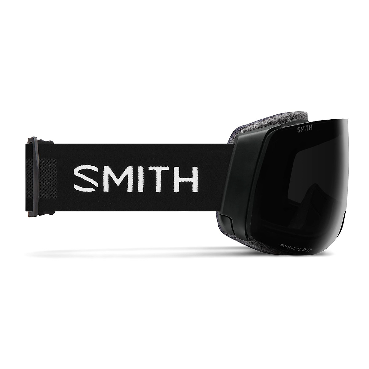SMITH 4D MAG Goggles with ChromaPop Lens – Performance Snowsports Goggles with Easy Lens Change Technology for Skiing & Snowboarding – for Men & Women – Black + Sun Black Lens